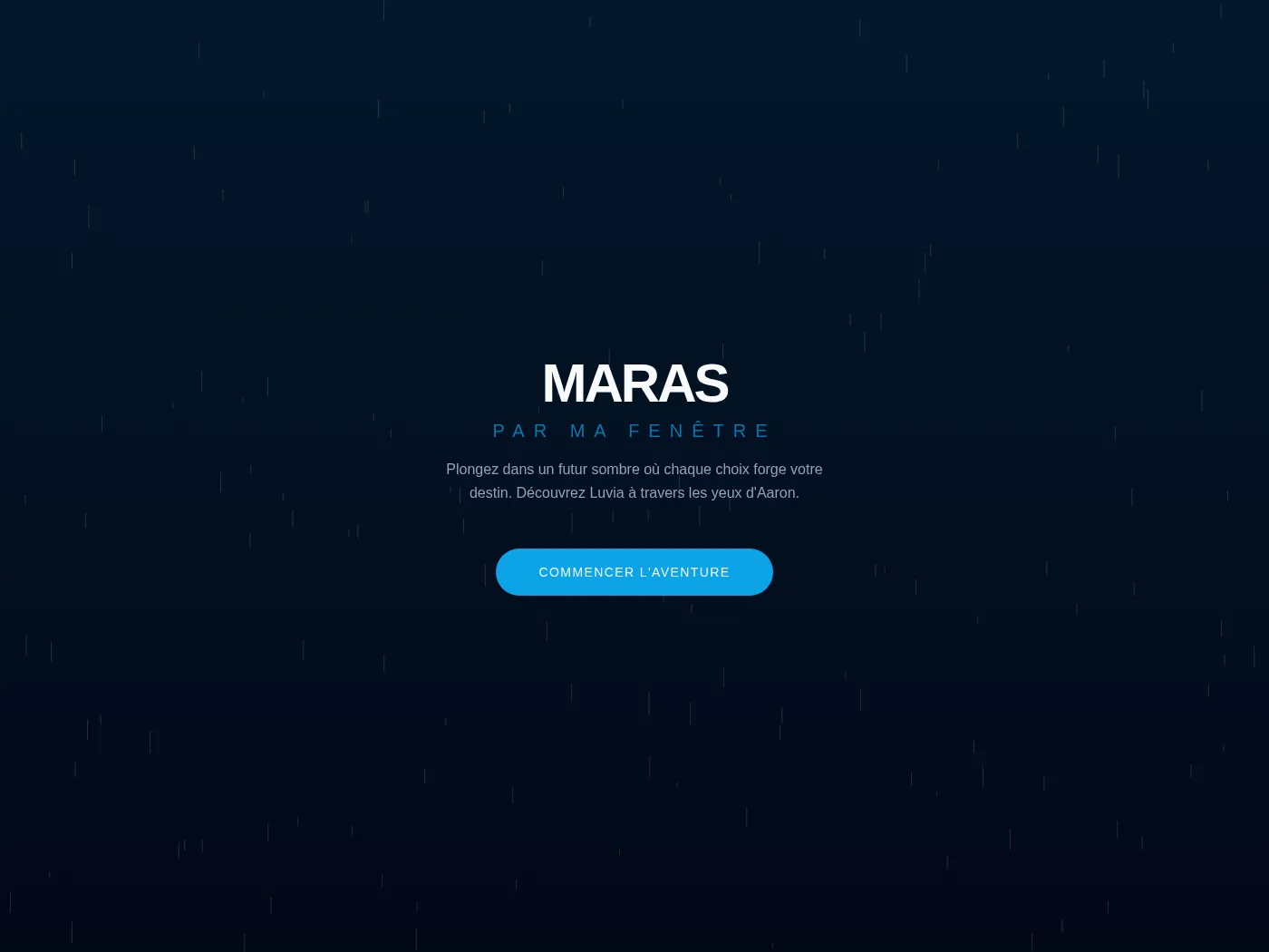 MARAS: Narrative Game Engine