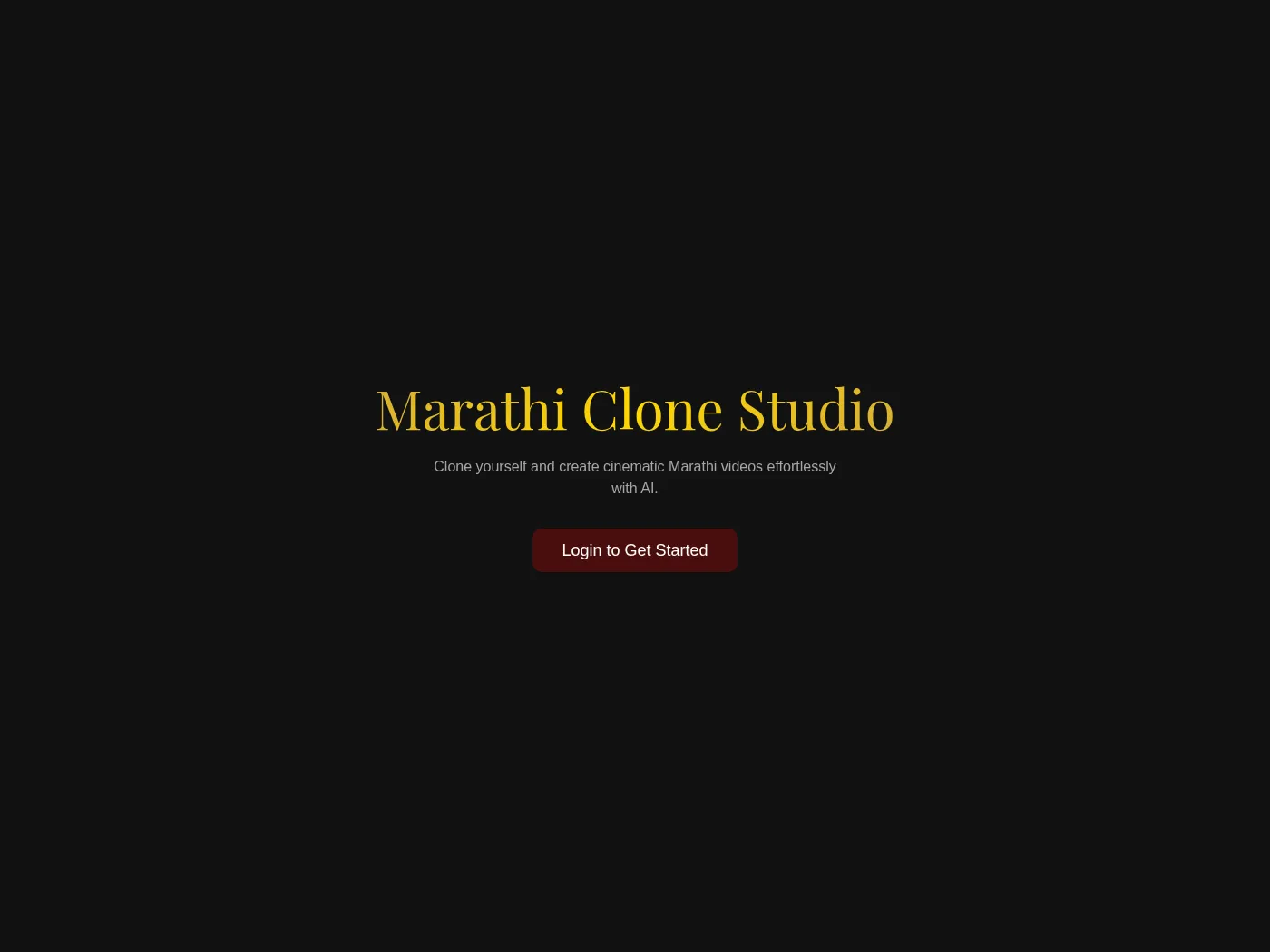 Marathi Clone Studio