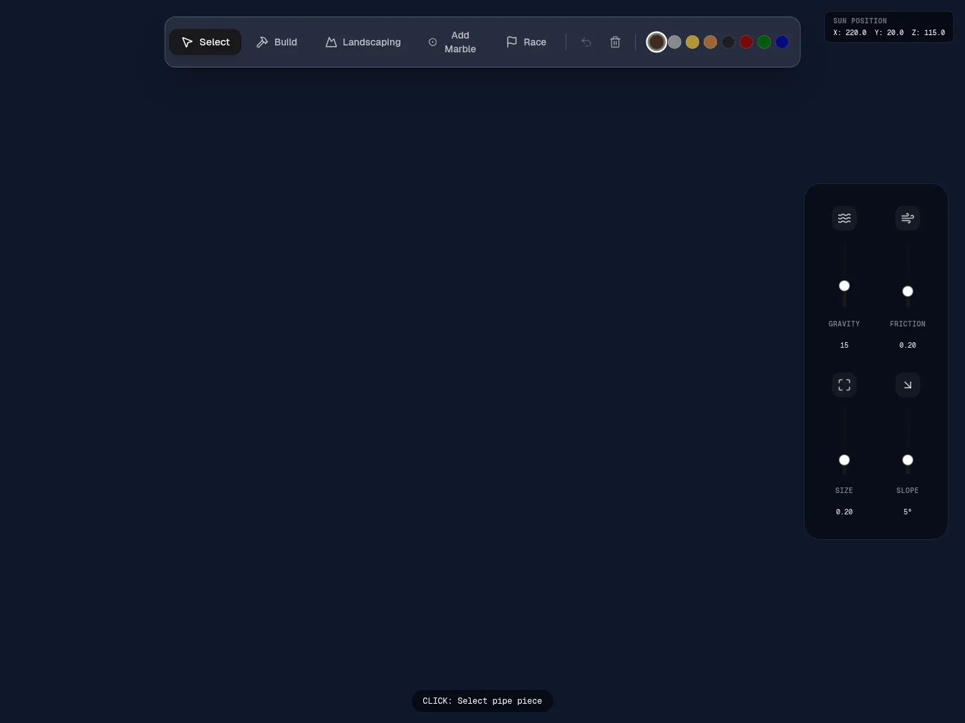 Marble Track Builder 3D X