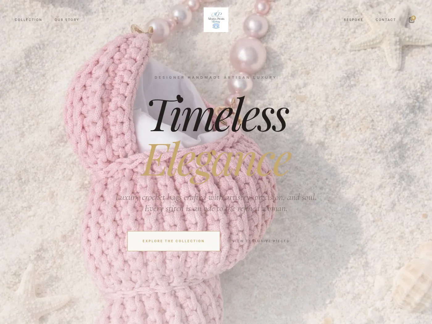 Maria Pearl Editorial Luxury