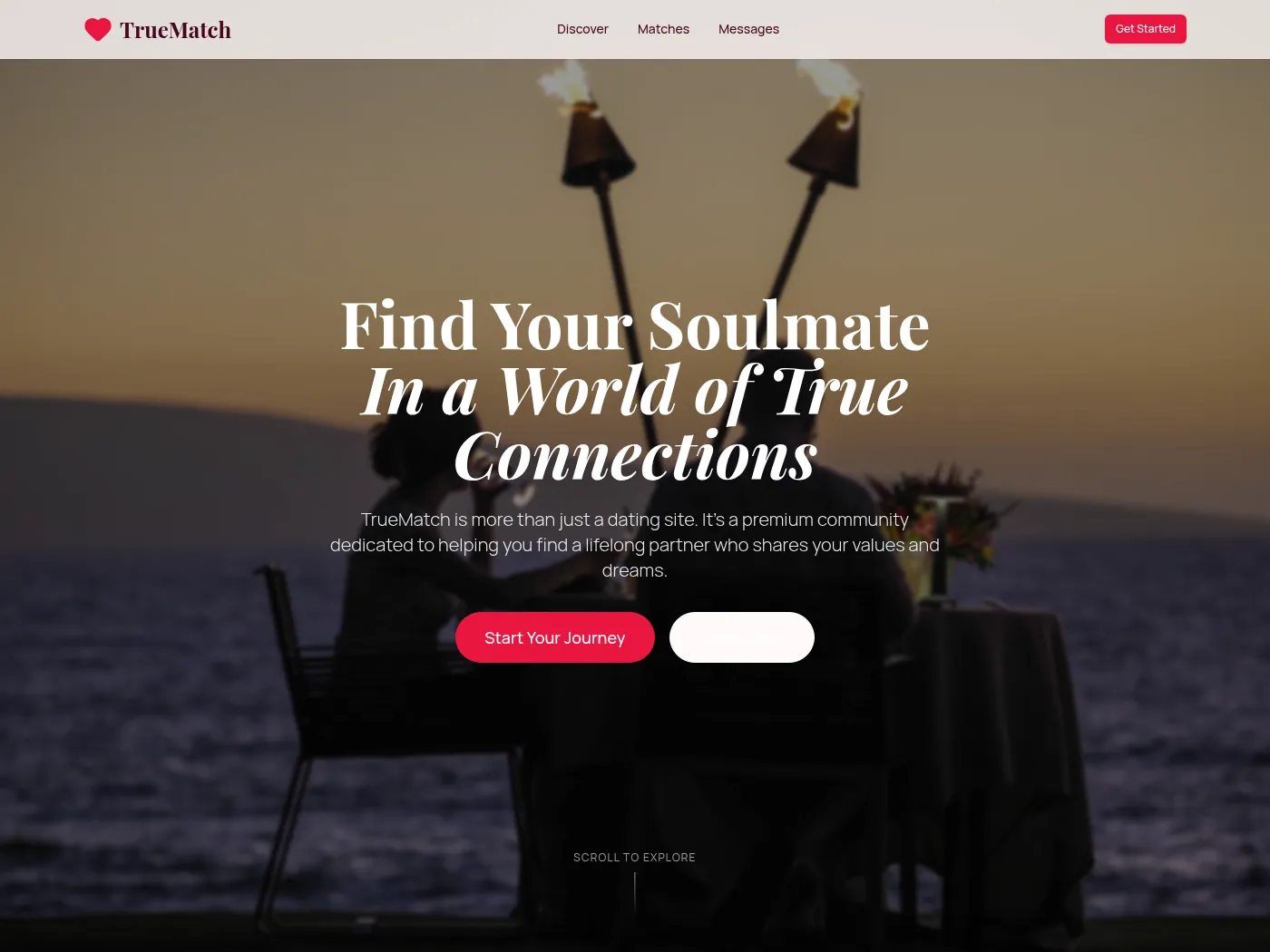 TrueMatch Dating Site
