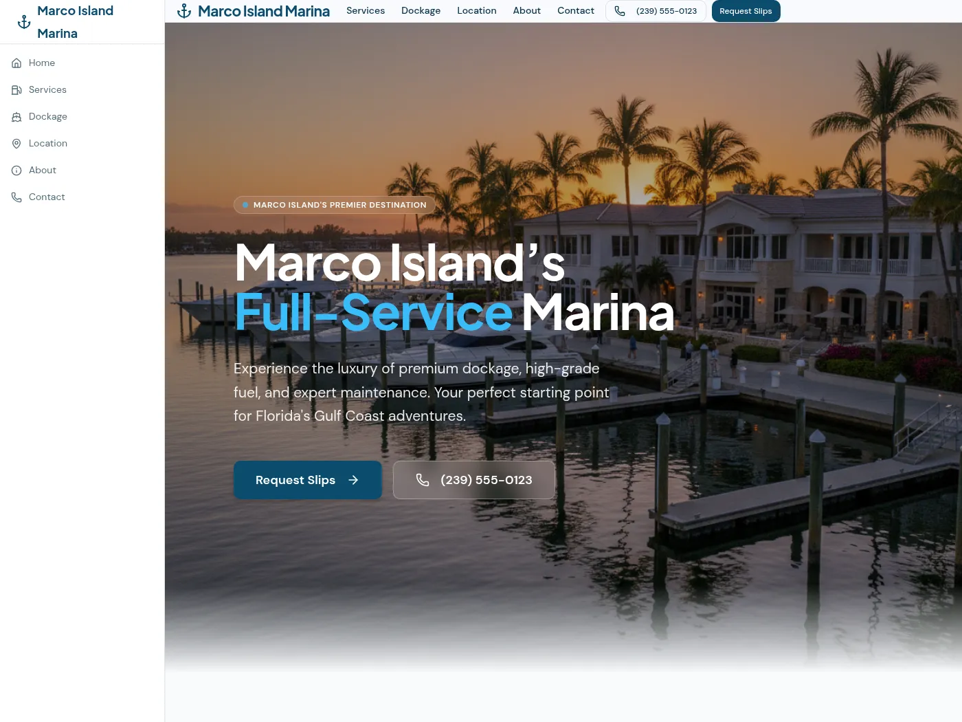 Marco Island Marina Site