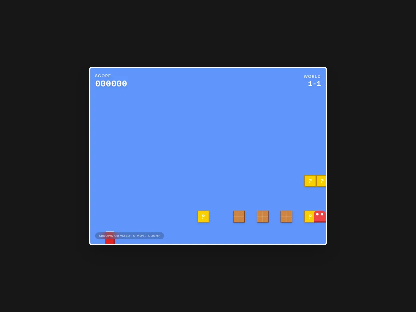 Mario Platformer Game