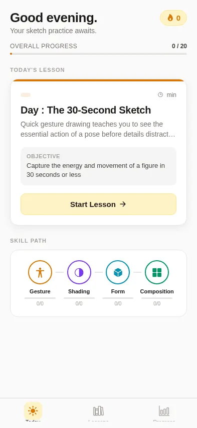 Markday Sketch Trainer