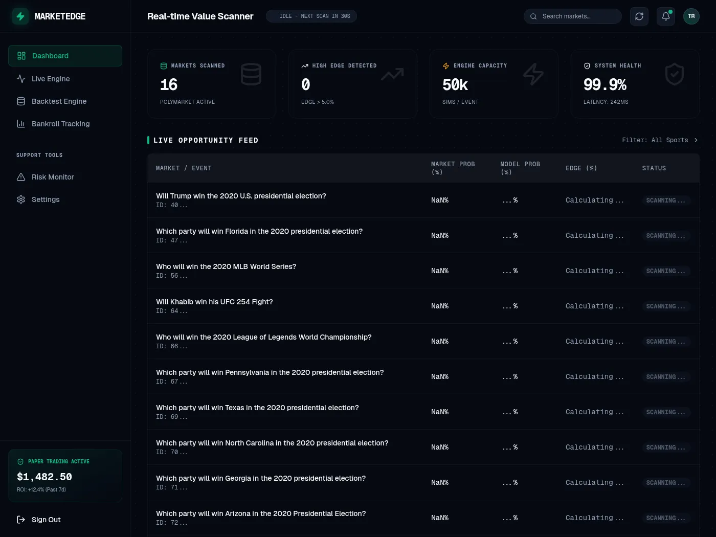Market Edge Scanner