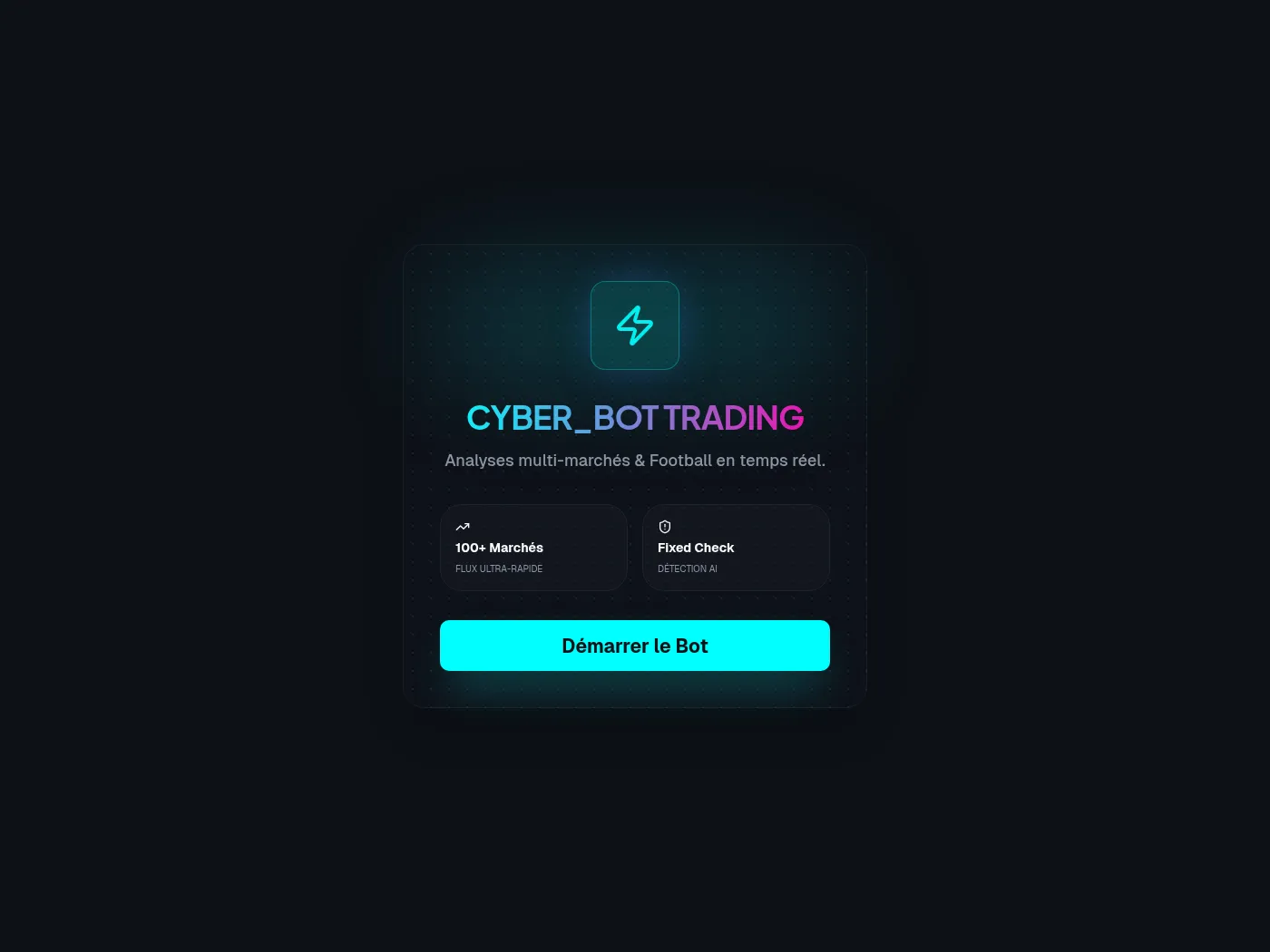 RealTime All Market Bot