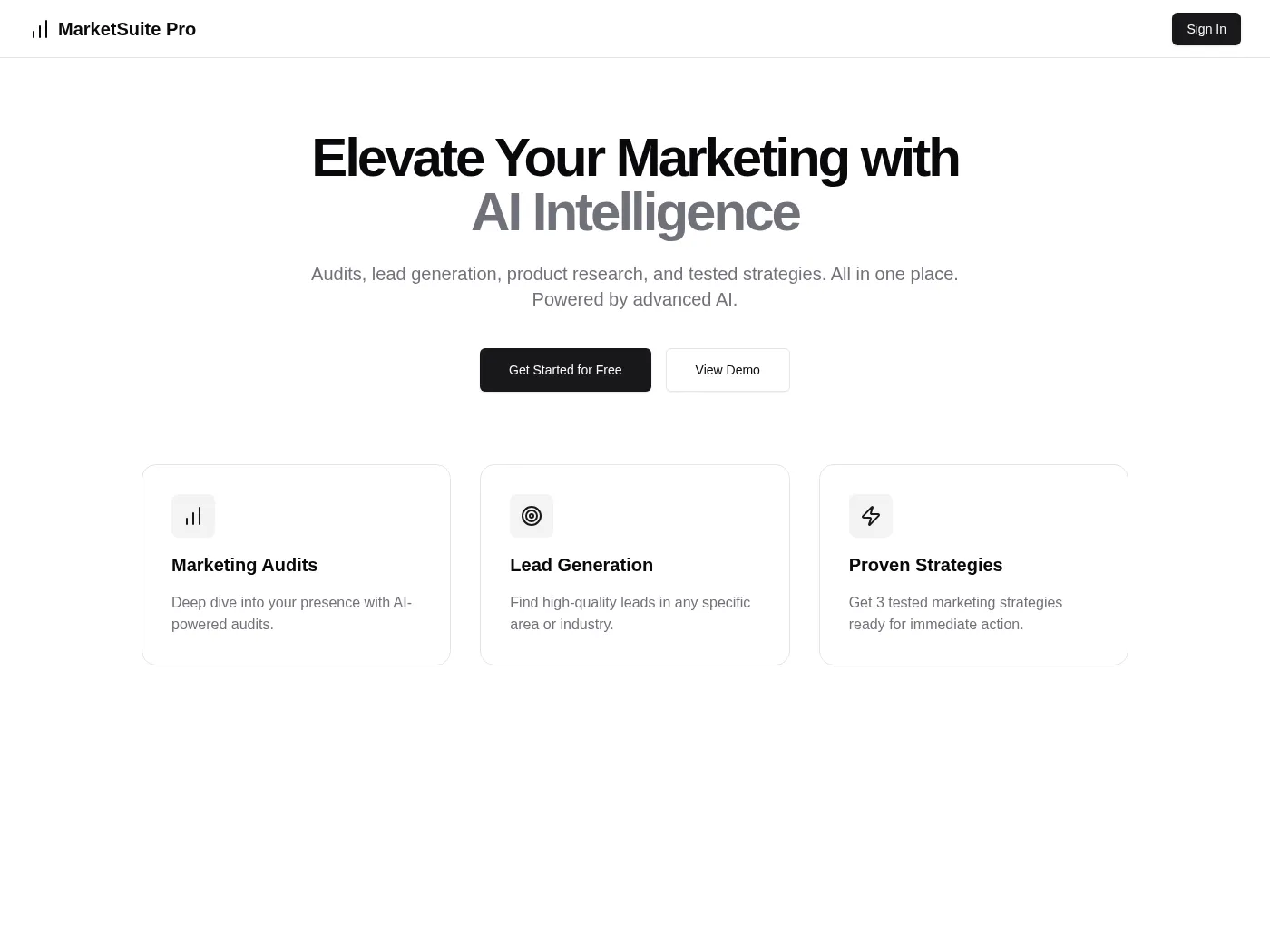MarketSuite Pro
