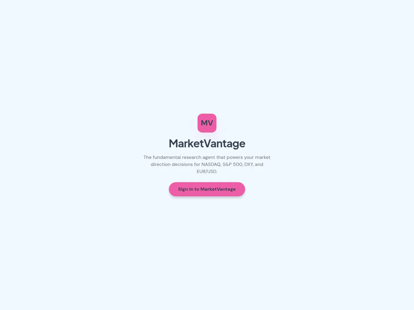 Market Insights App
