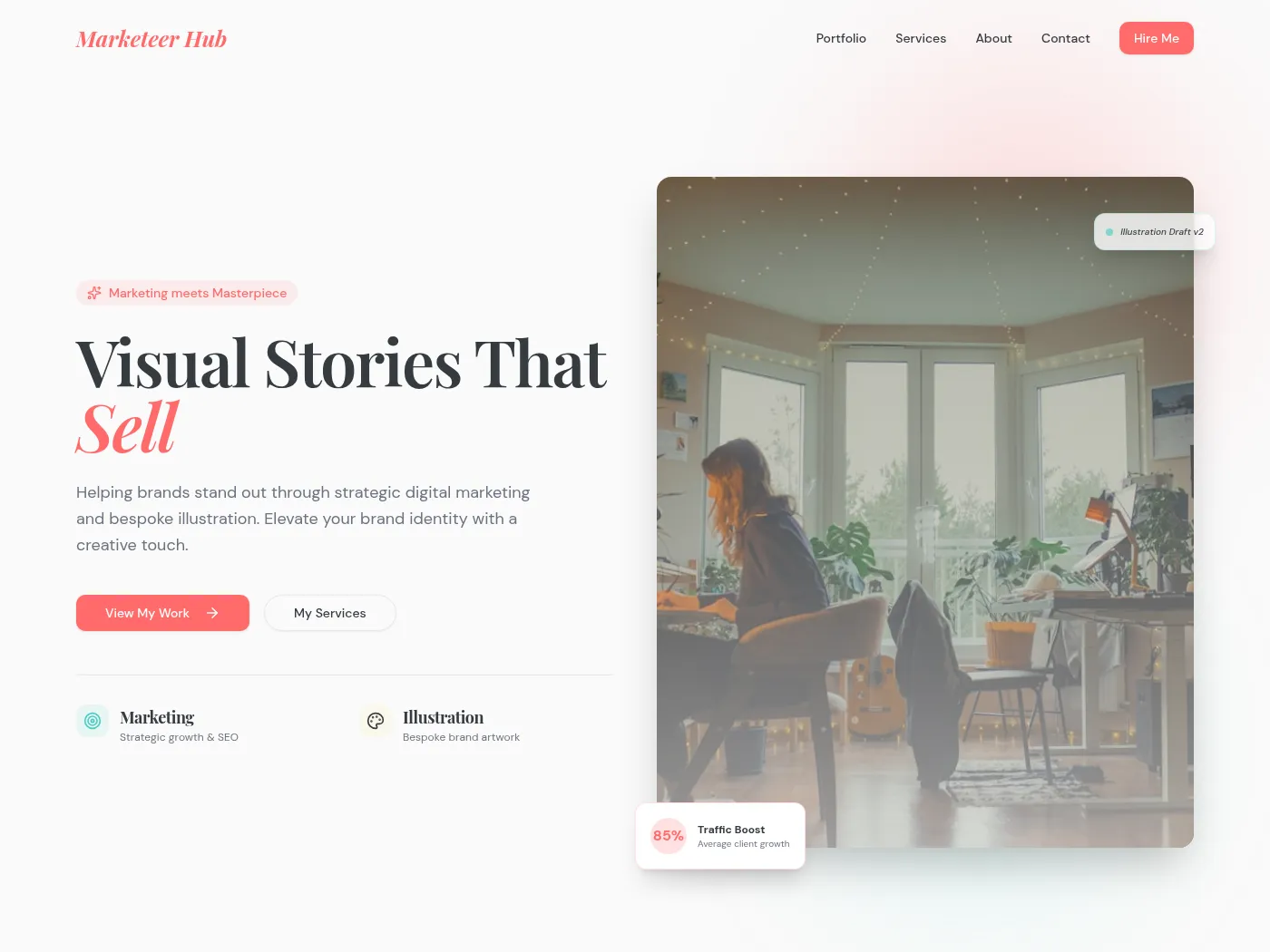 Marketeer Portfolio Hub