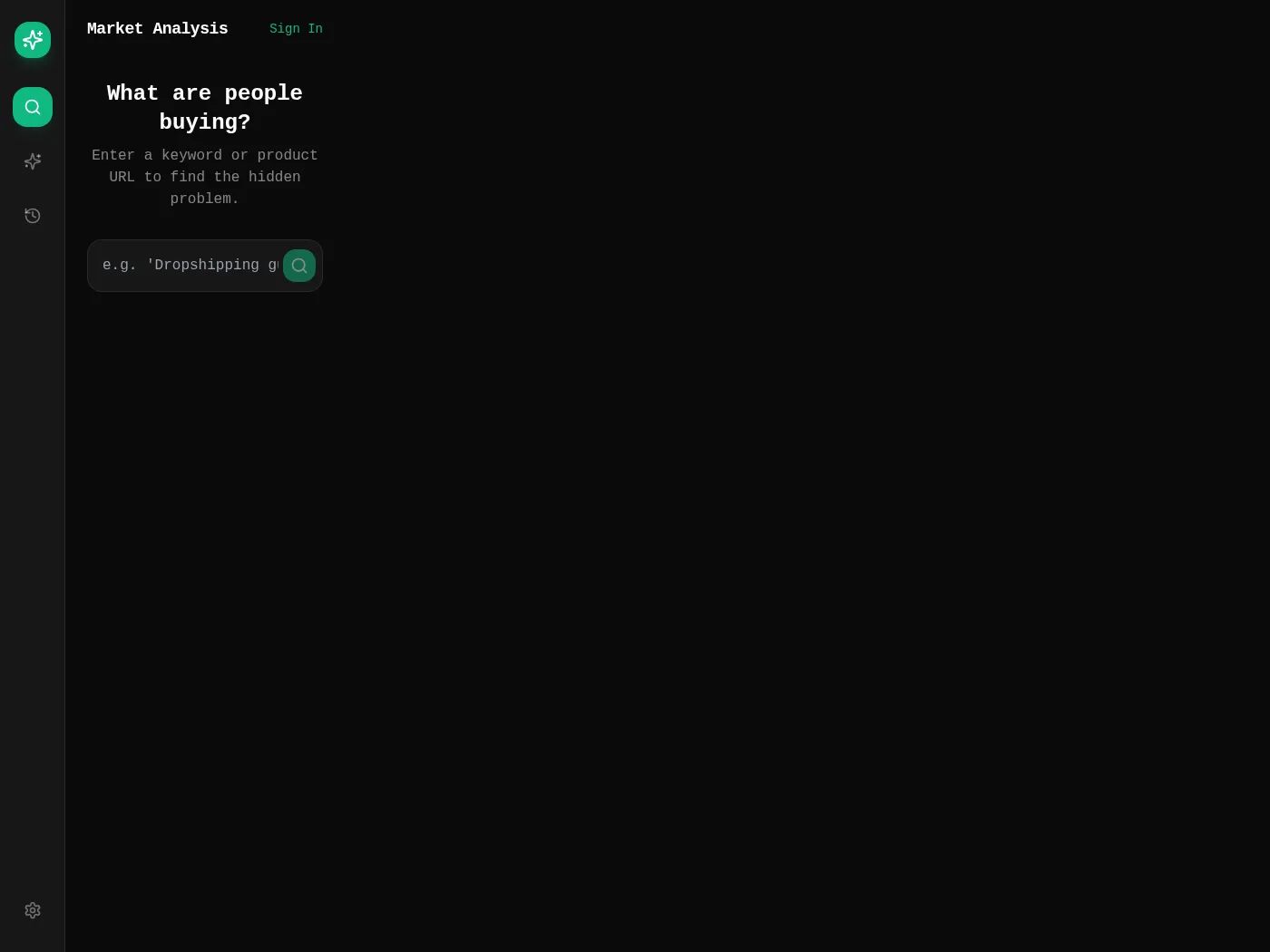MarketFinder AI Platform