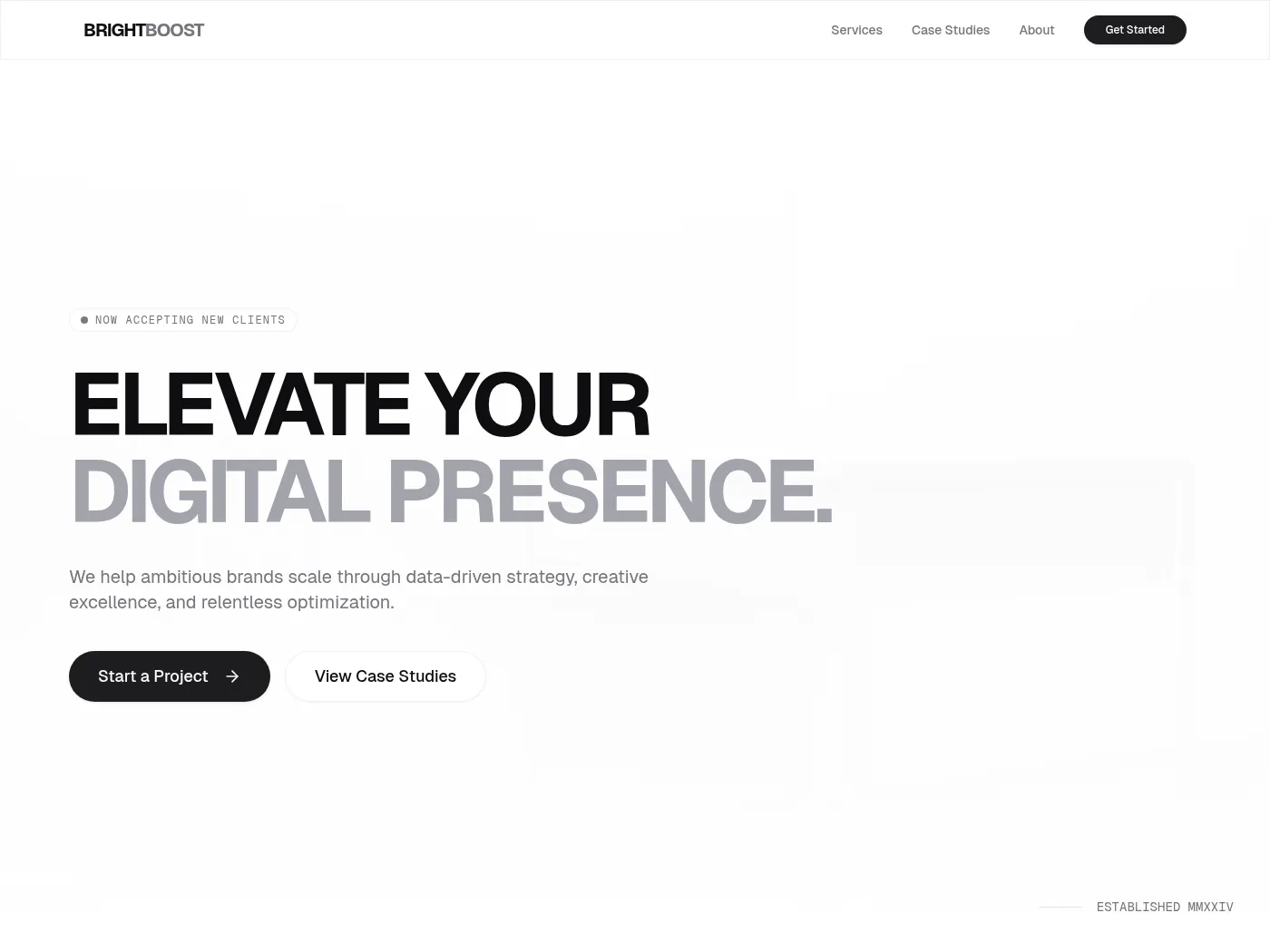 BrightBoost Marketing Site