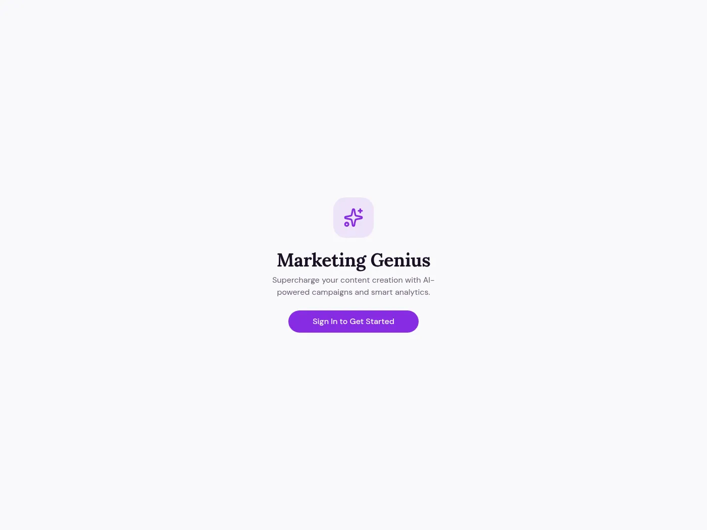 Marketing Genius Assistant