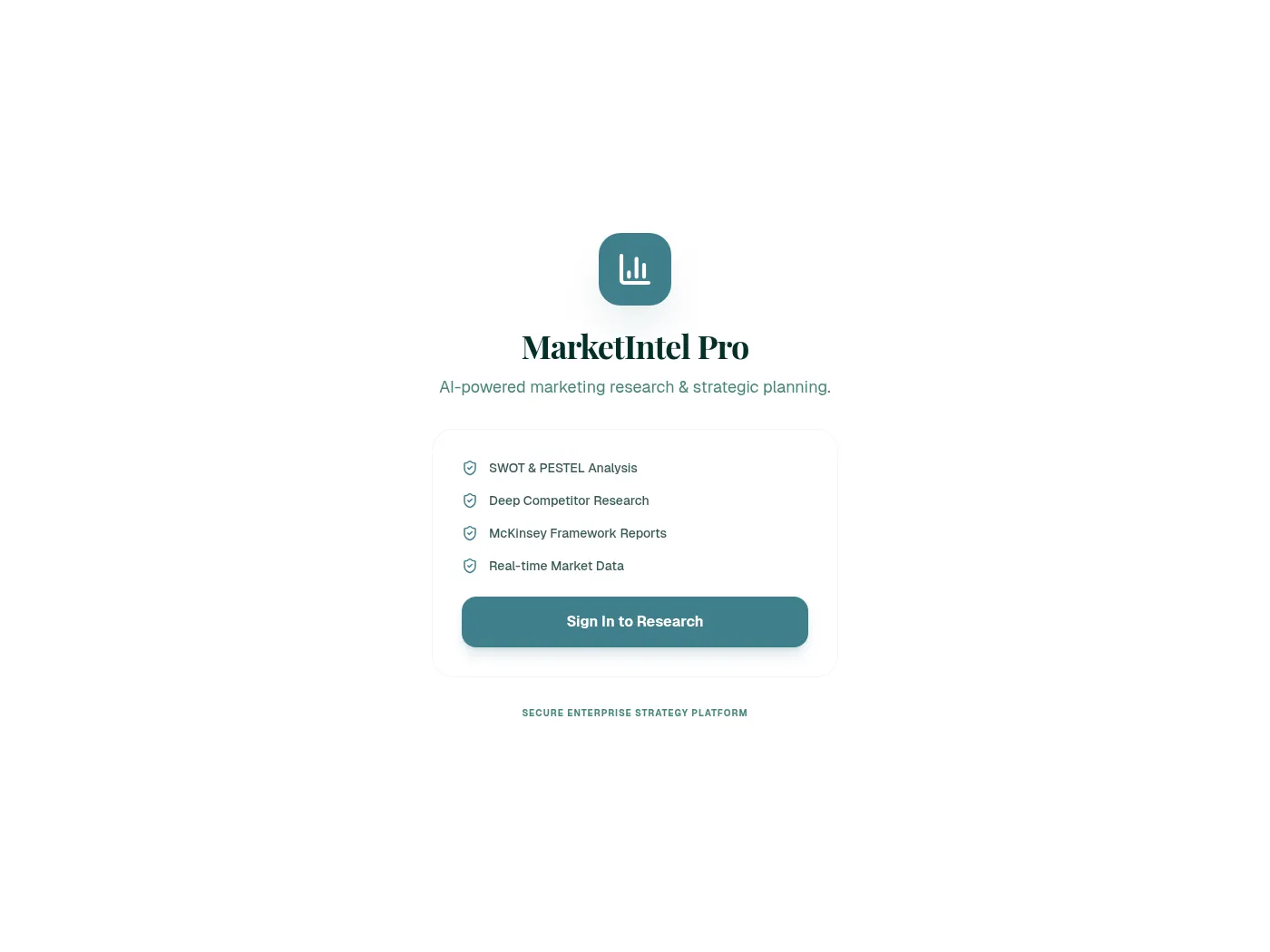 MarketIntel Pro