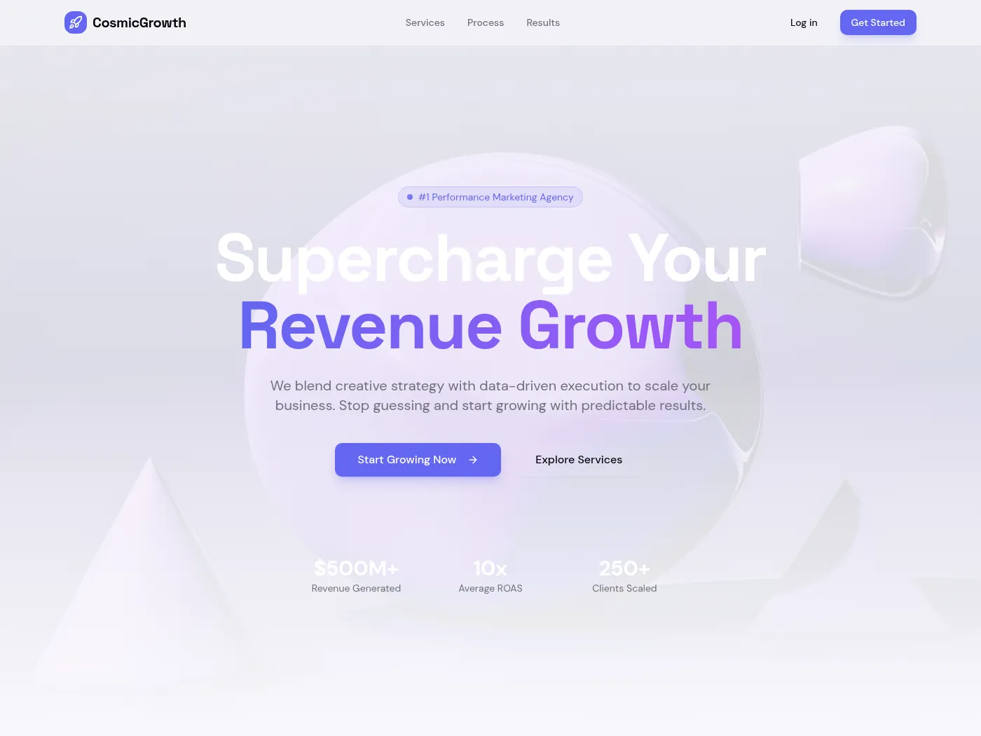 Modern Marketing Landing