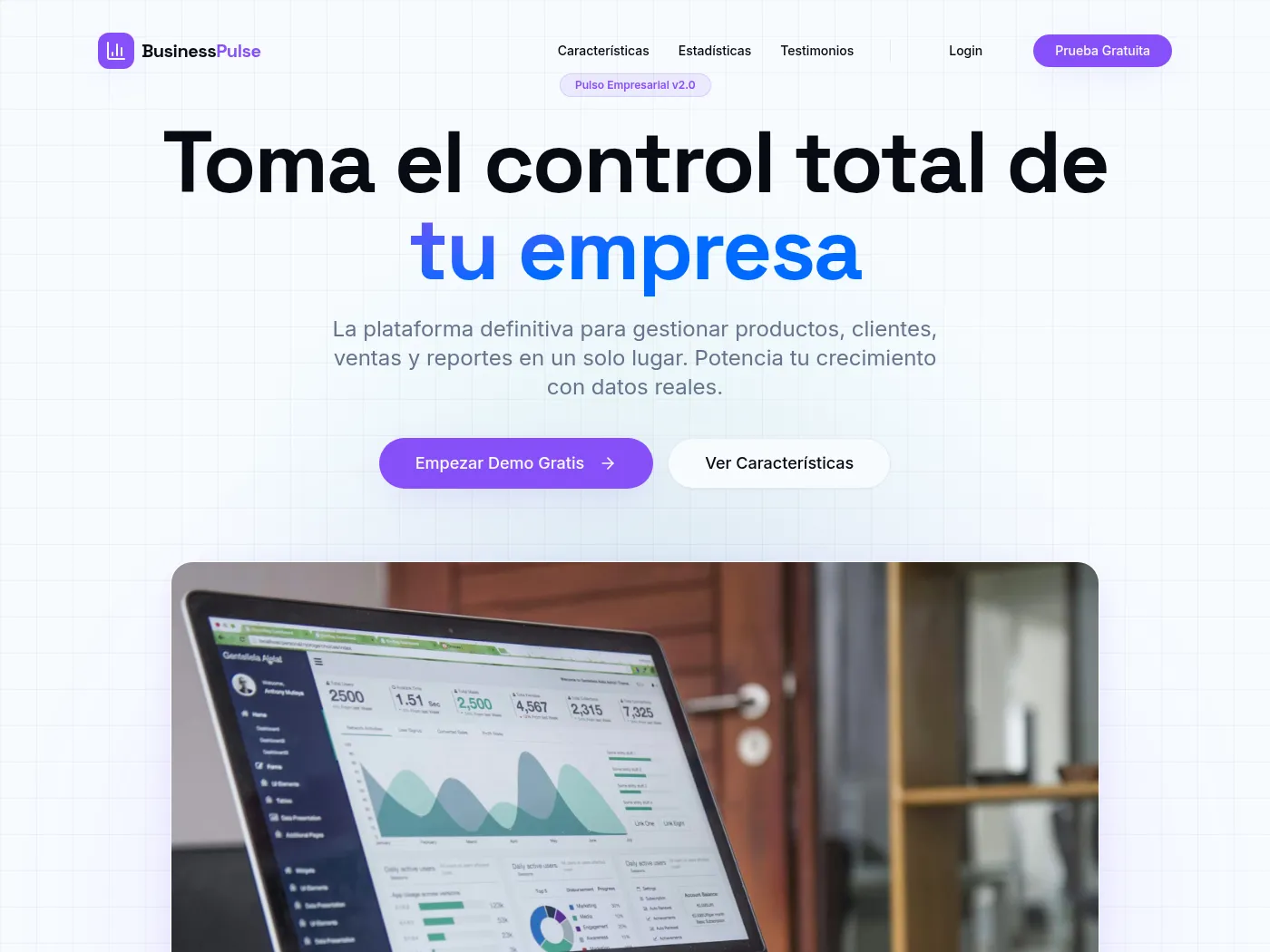 MarketingPro Web Page