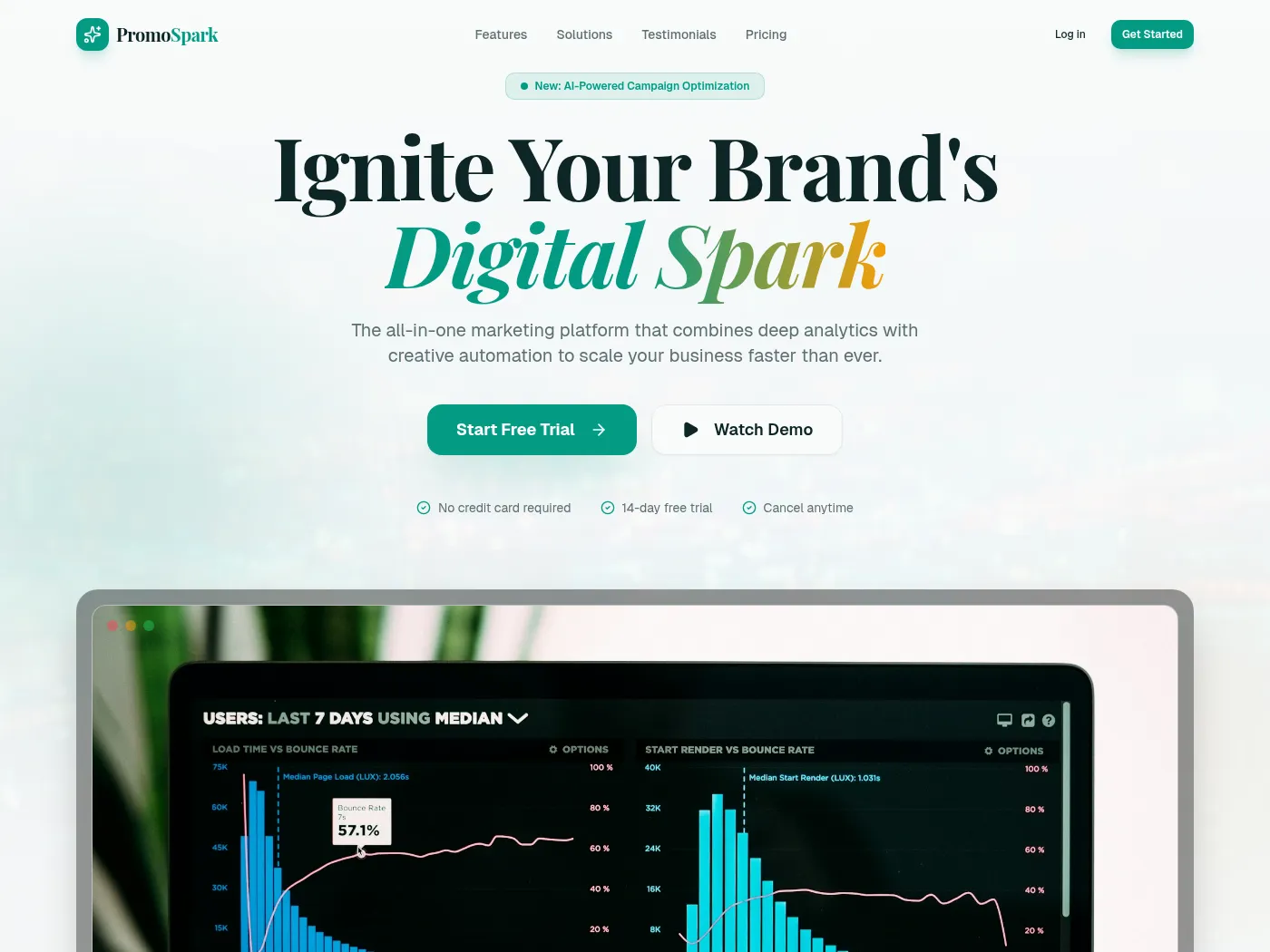 PromoSpark Website