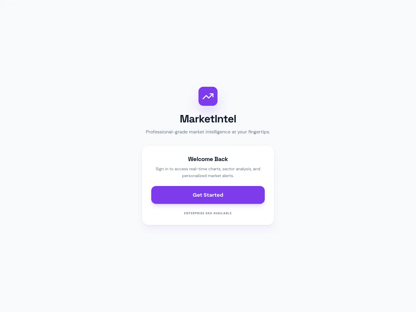MarketIntel Dashboard