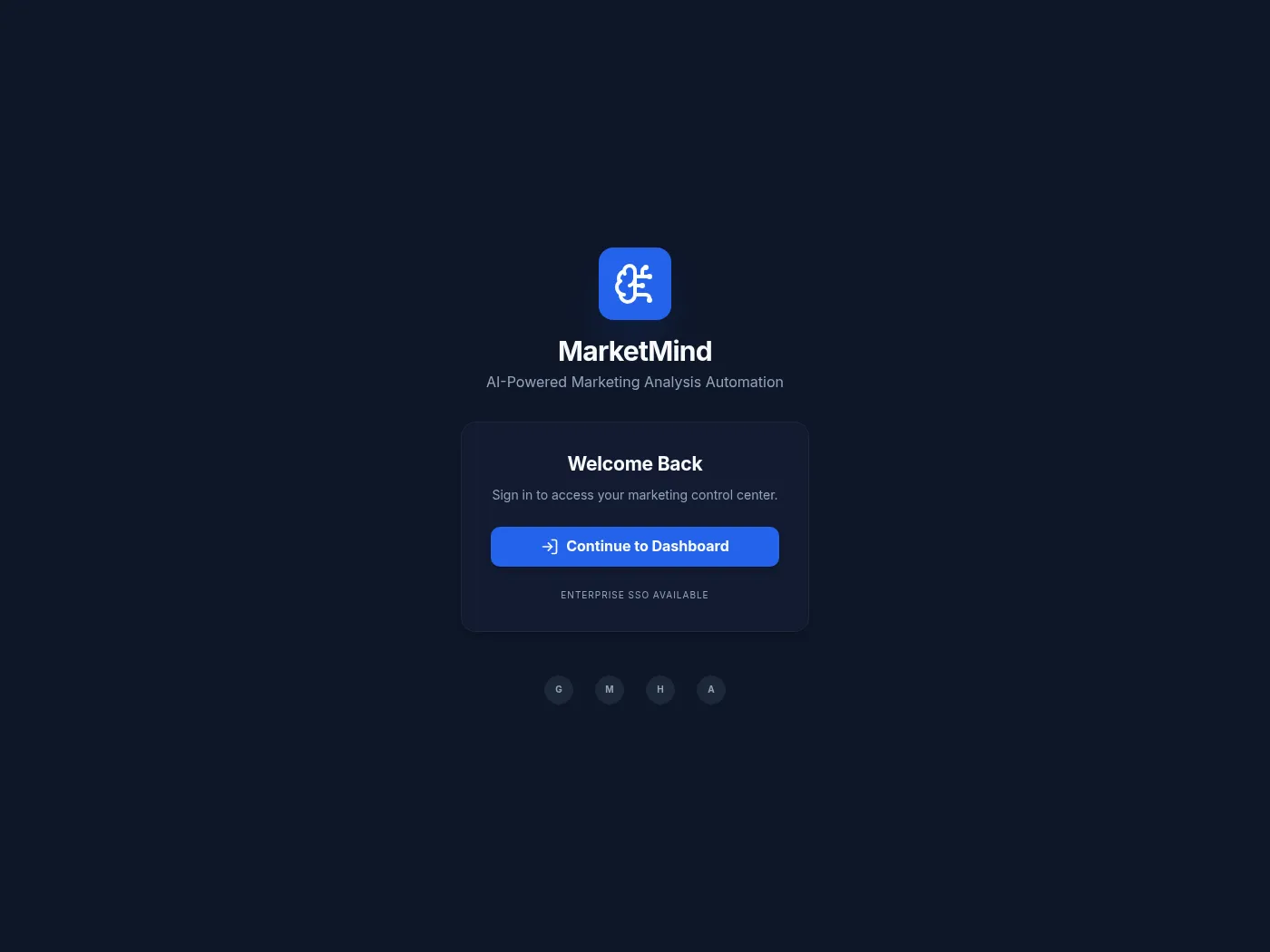 MarketMind AI Control Center