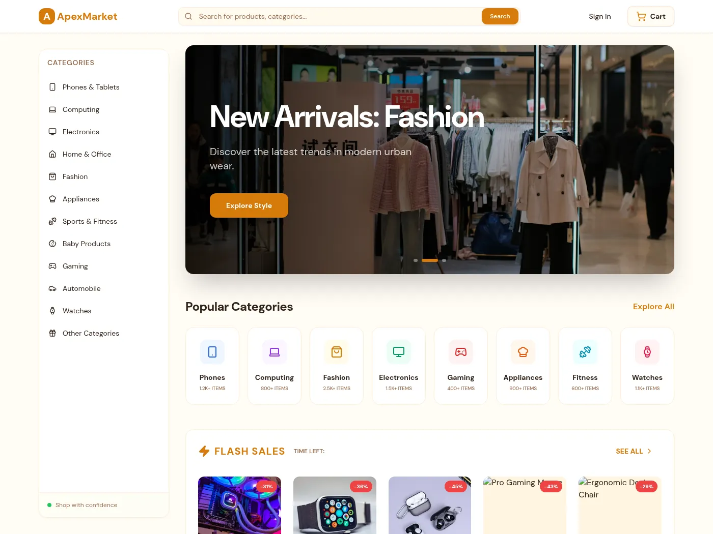 Jumia-Inspired Marketplace