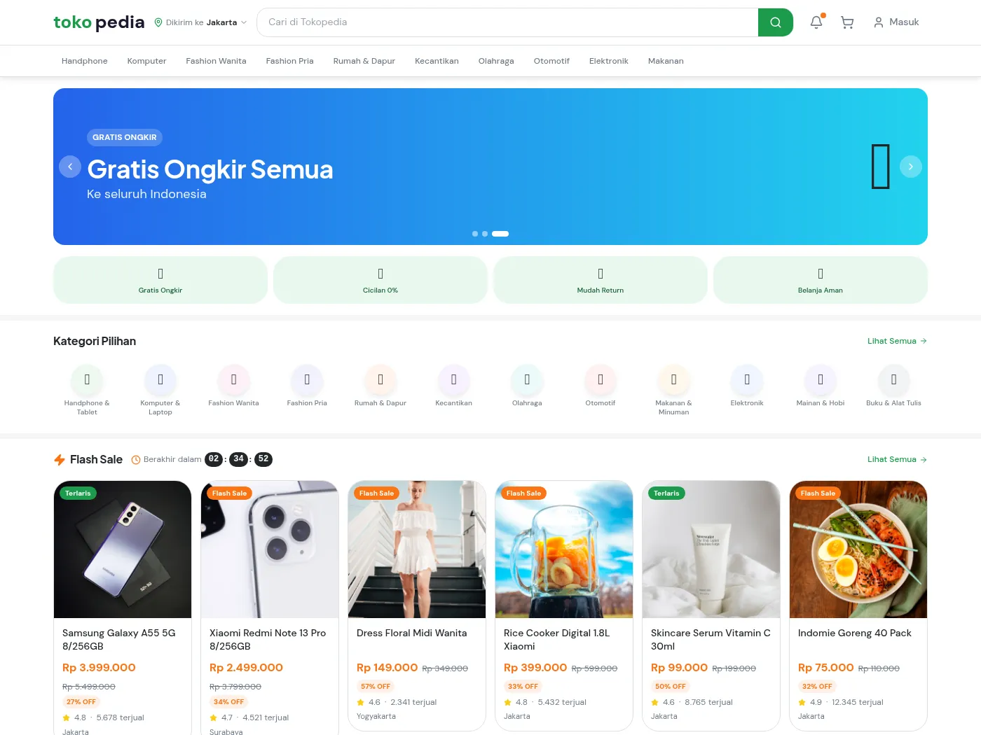 Simple Marketplace Clone