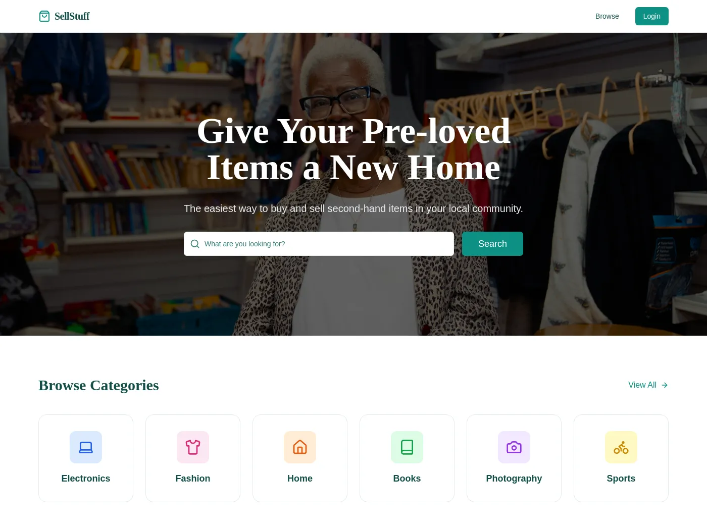 SellStuff Marketplace