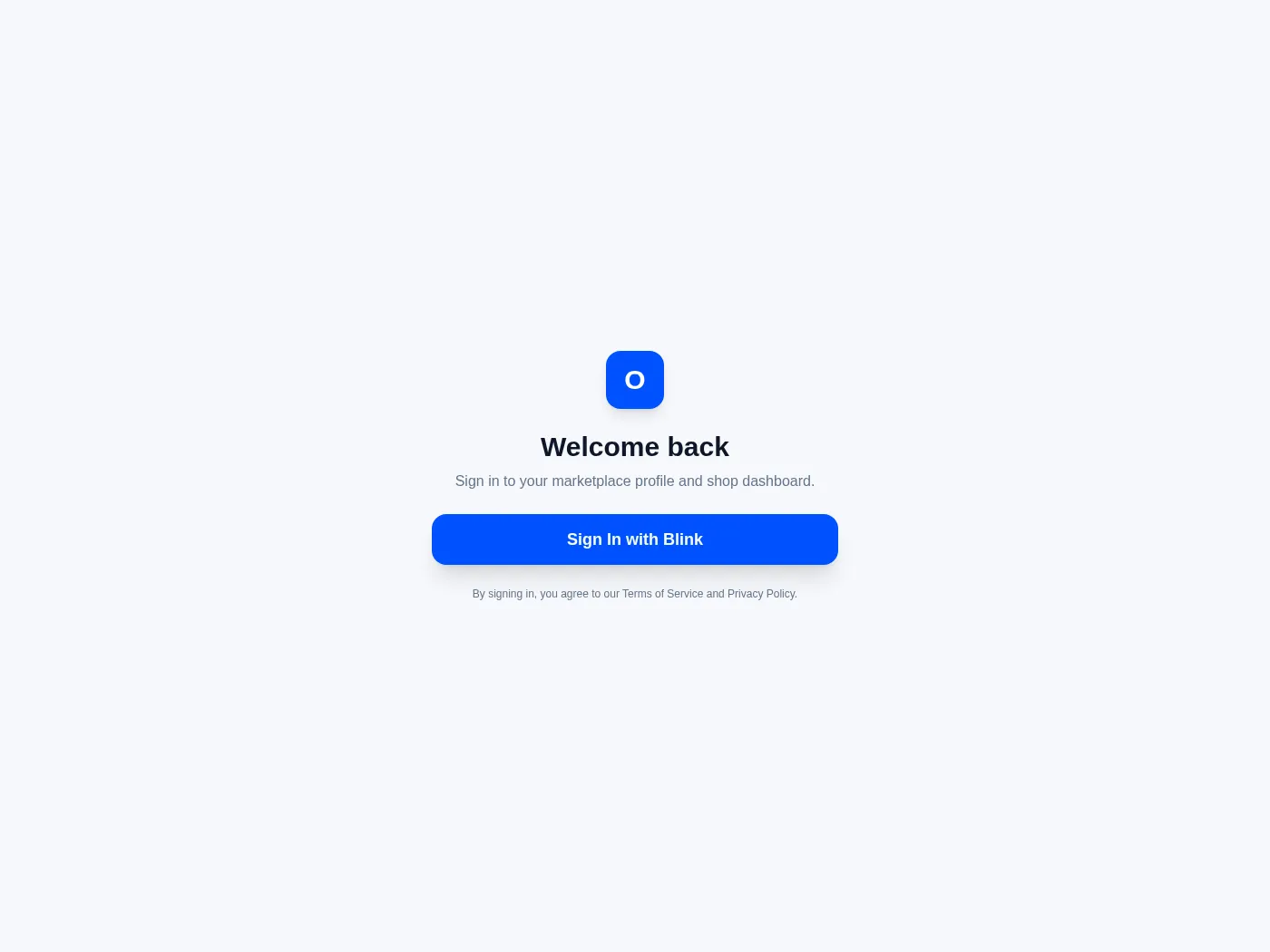 Marketplace User Profile