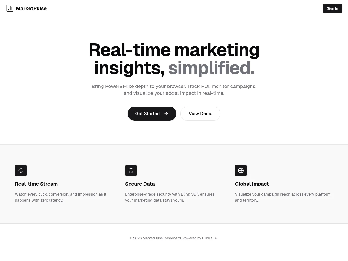 MarketPulse Dashboard