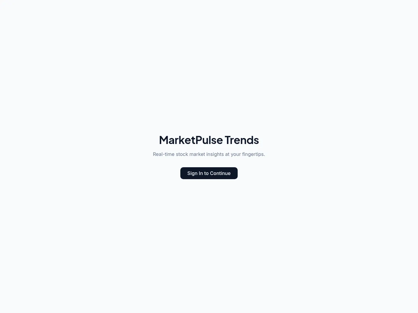 MarketPulse Trends