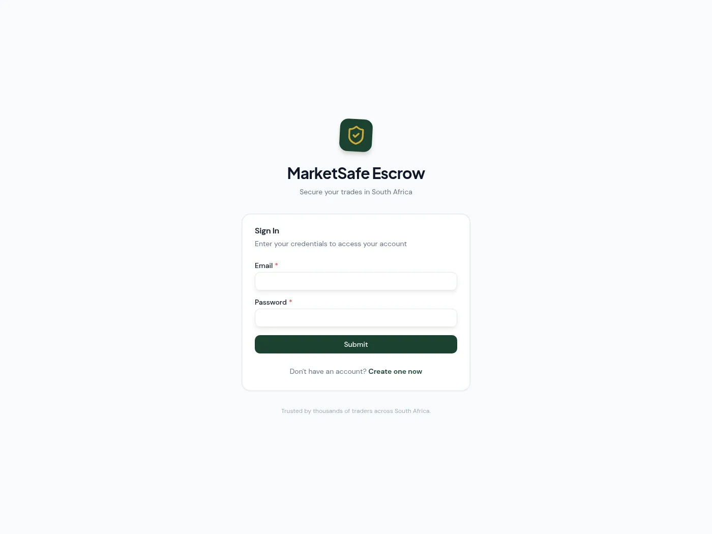 MarketSafe Escrow