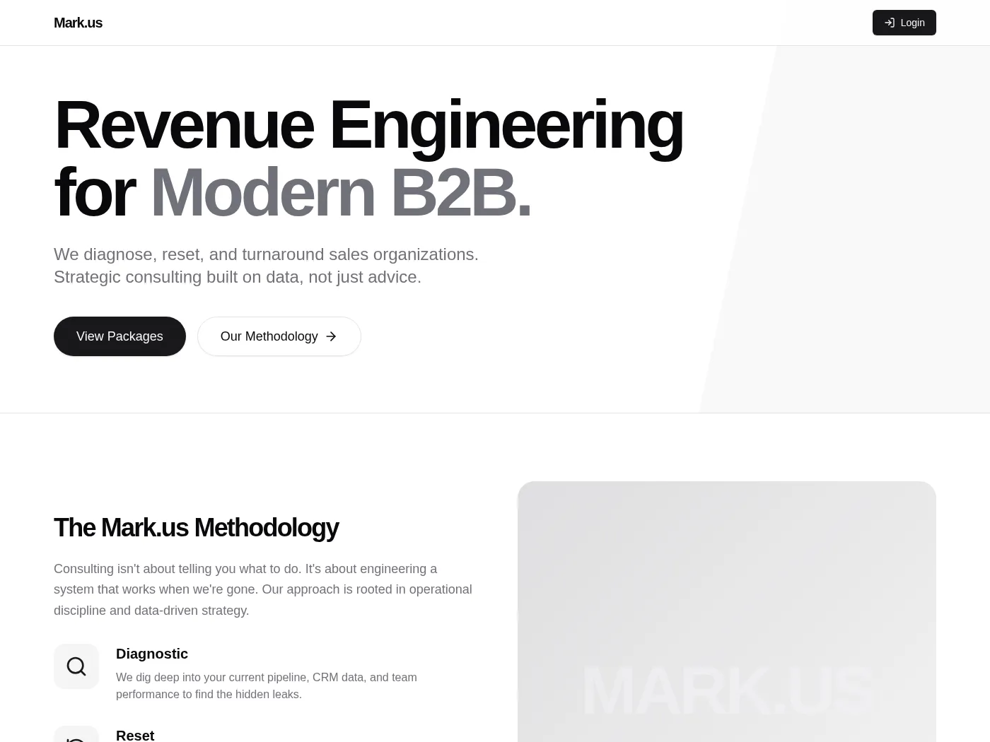 Mark.us Consulting Portal