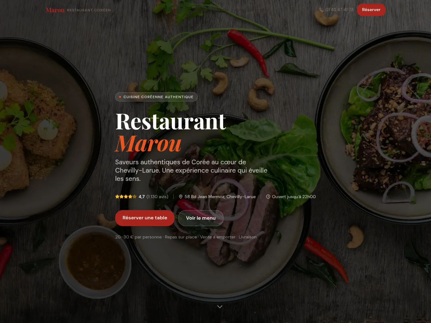 Marou Restaurant Profile