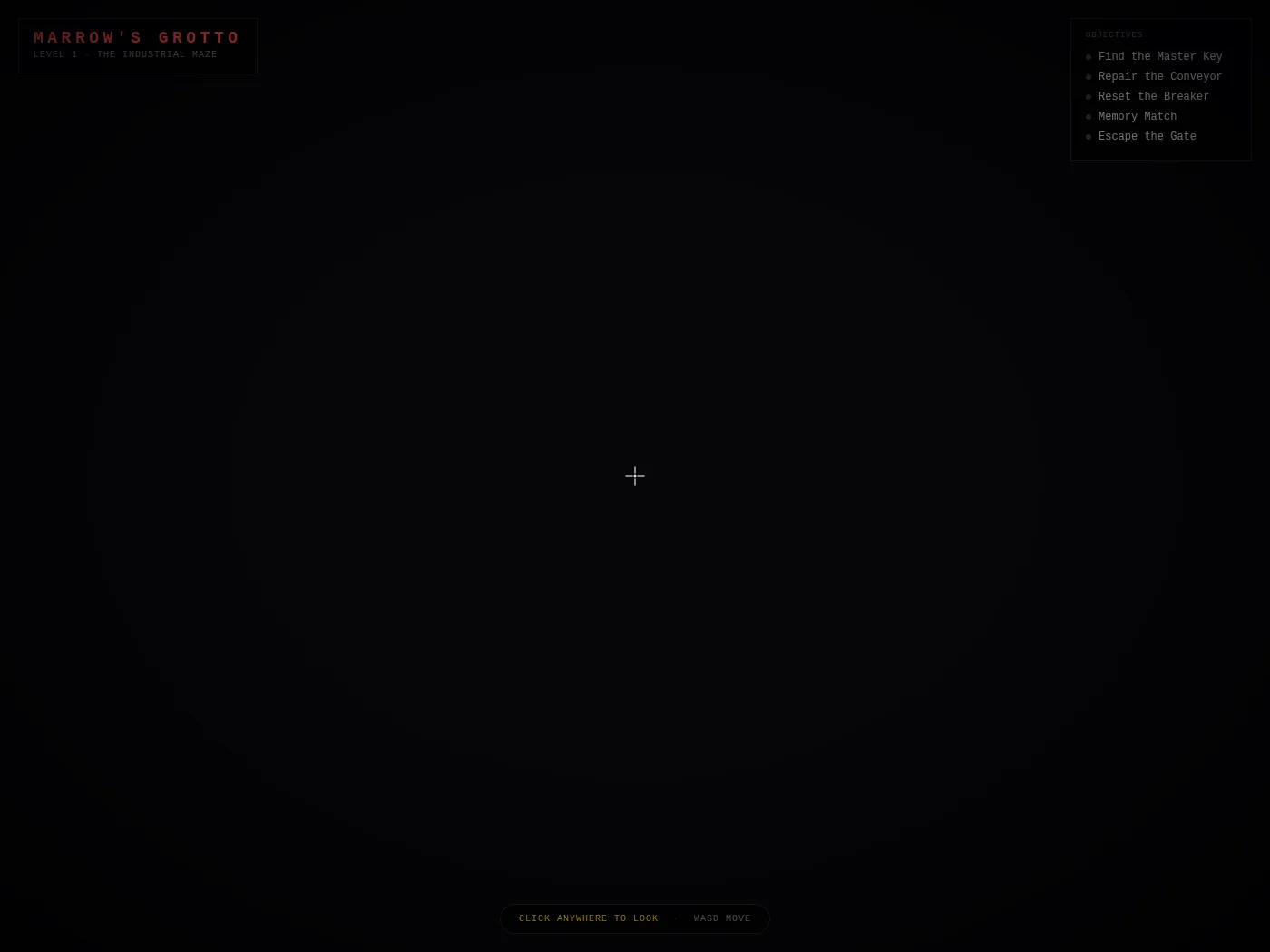 Marrow's Grotto Horror Game