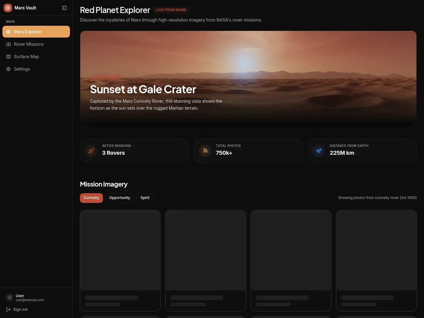 Mars Photo Vault
