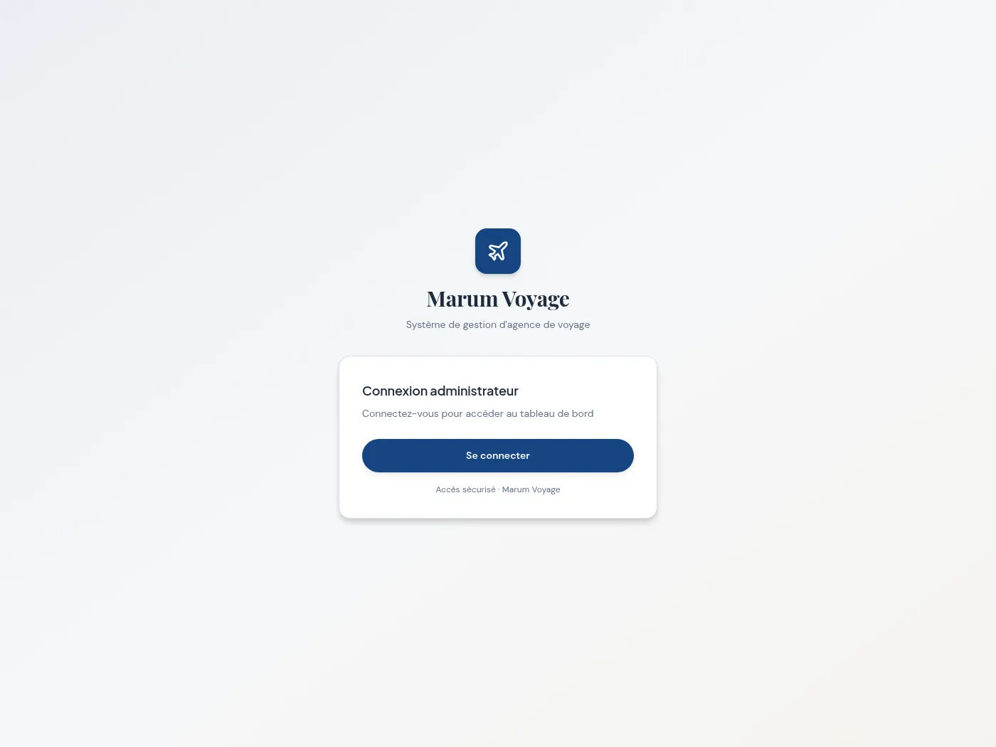 Marum Voyage Manager