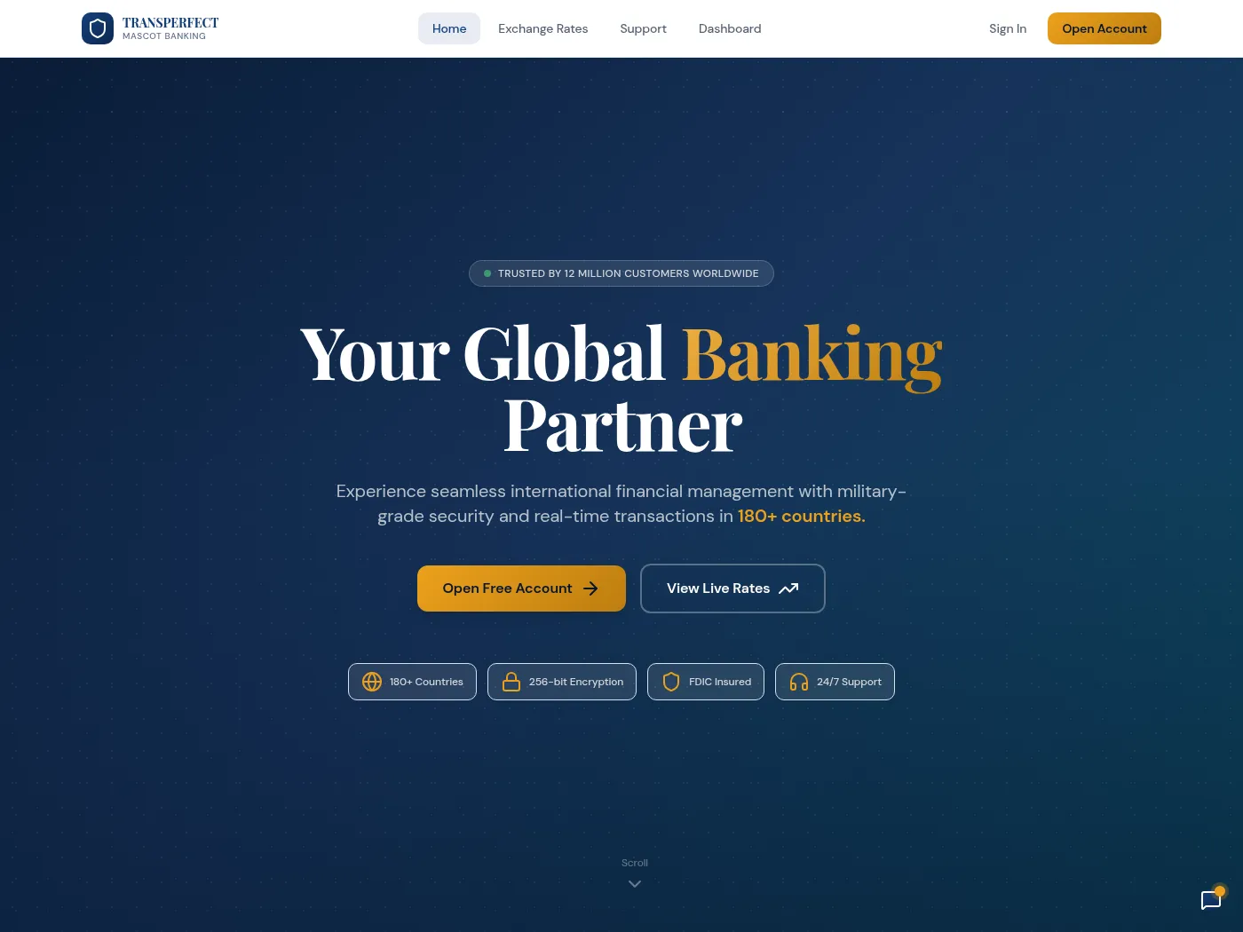 Transperfect Mascot Banking