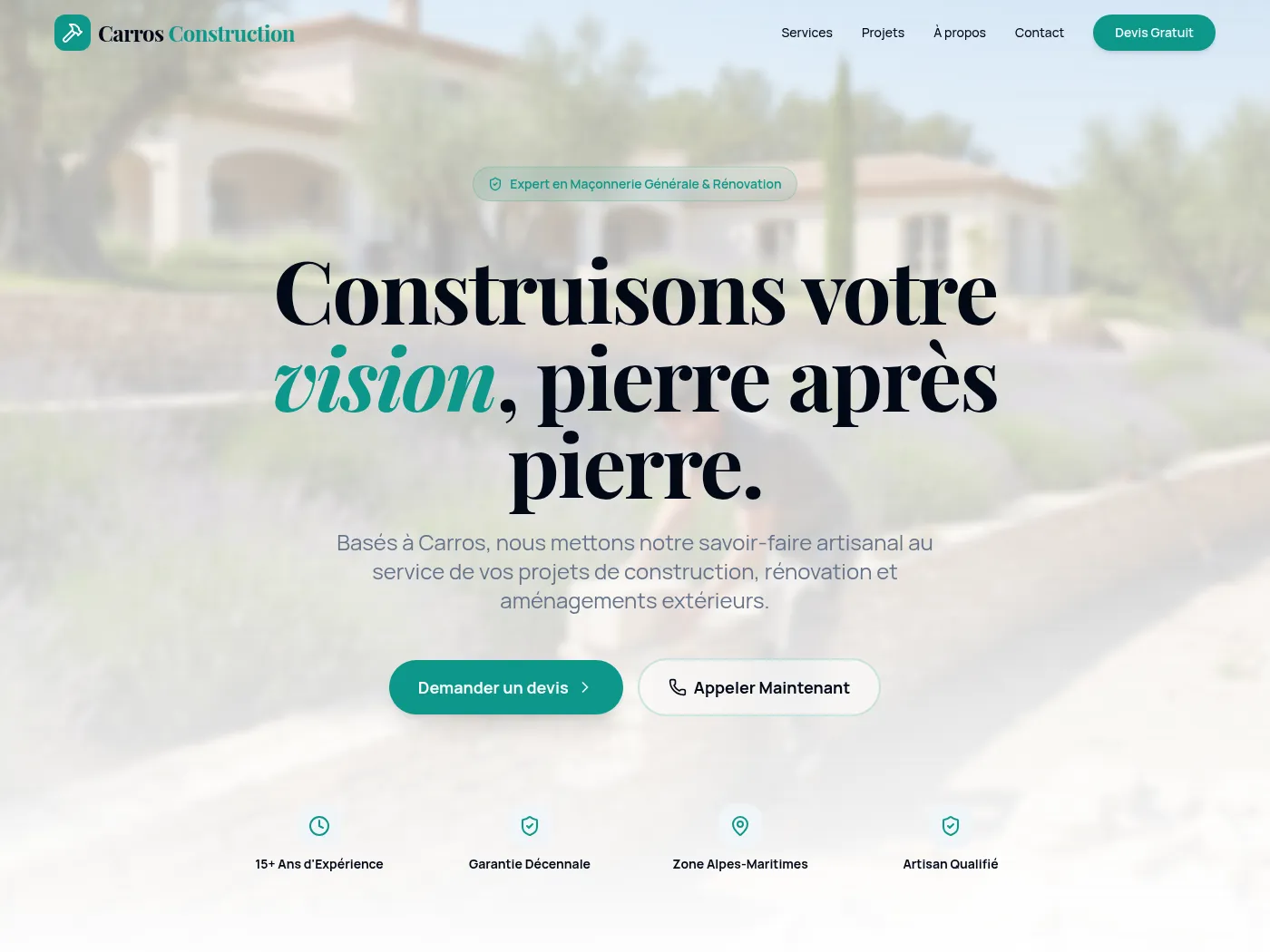 Masonery Pro Website