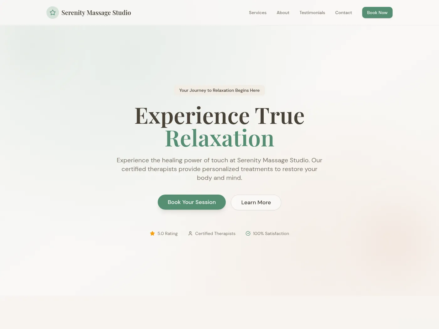 Massage Booking Hub
