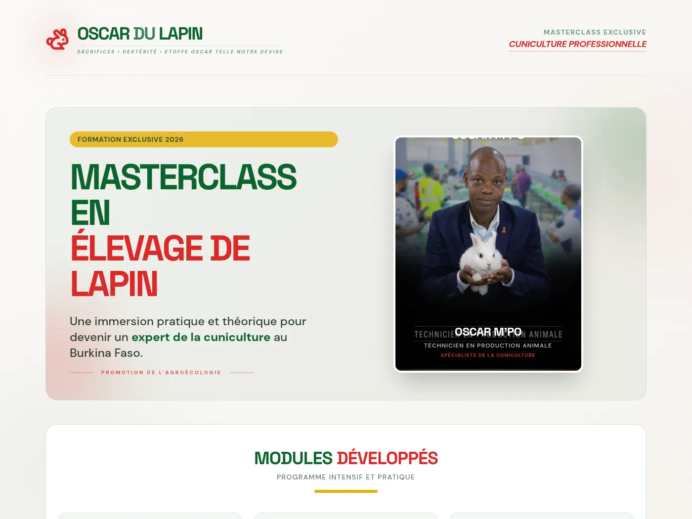 Oscar Lapin Masterclass Visual