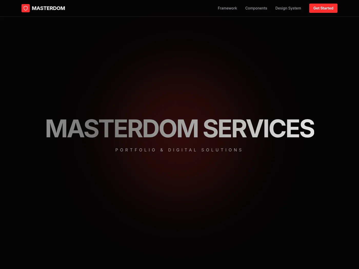 Masterdom React Starter