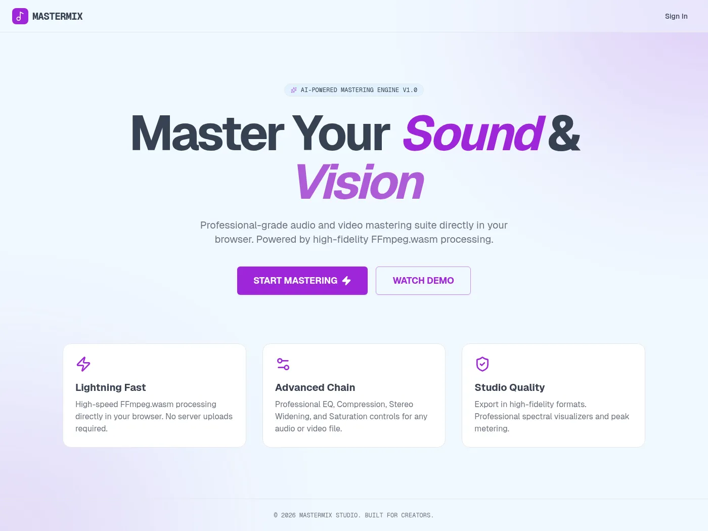 MasterMix Studio