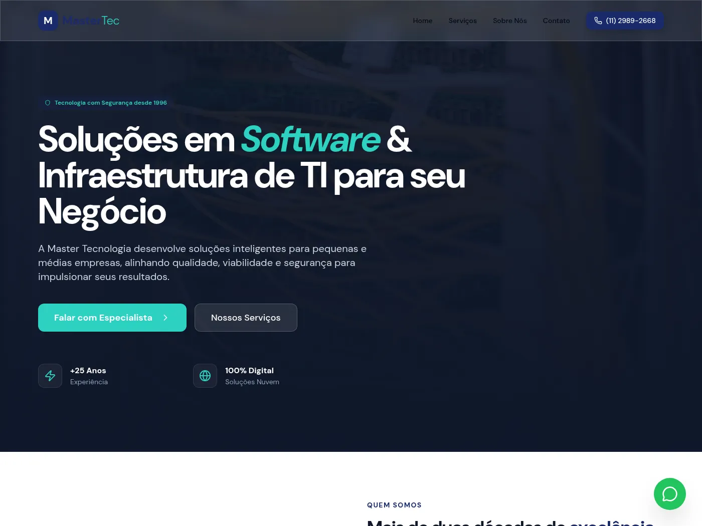 MasterTec Web Clone