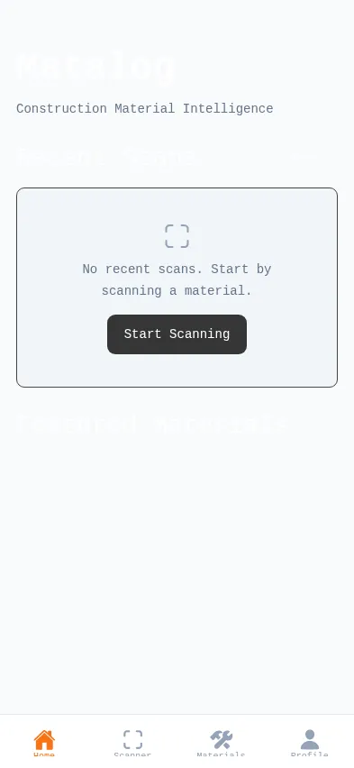 Matalog Material Scanner
