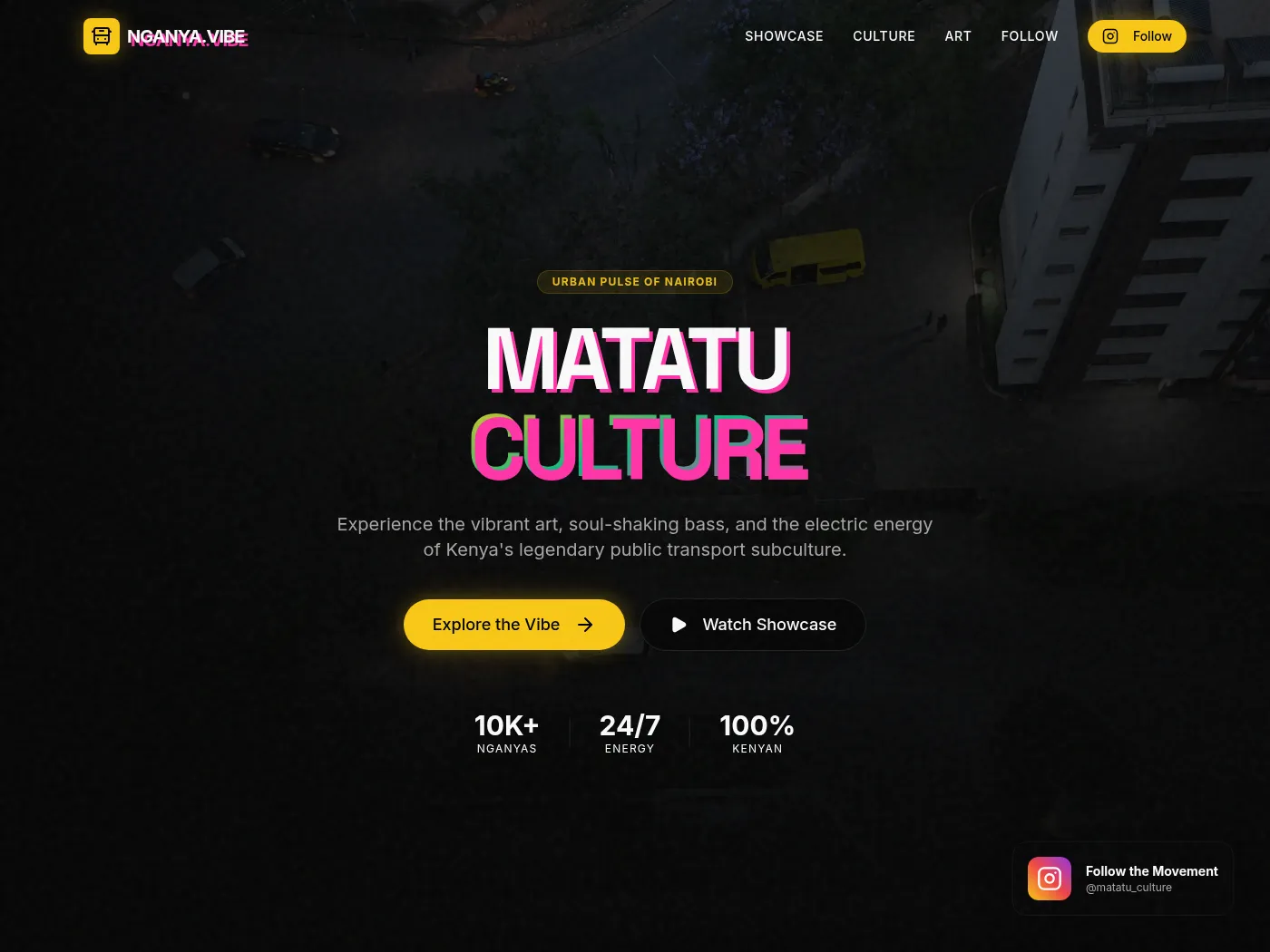 Matatu Culture Showcase