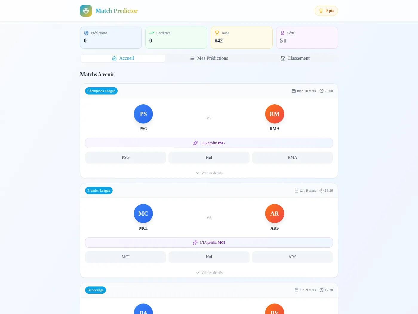 Match Predictor