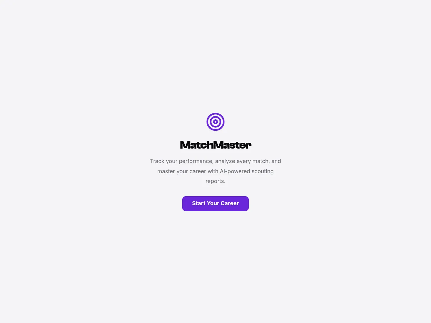 MatchMaster Dashboard