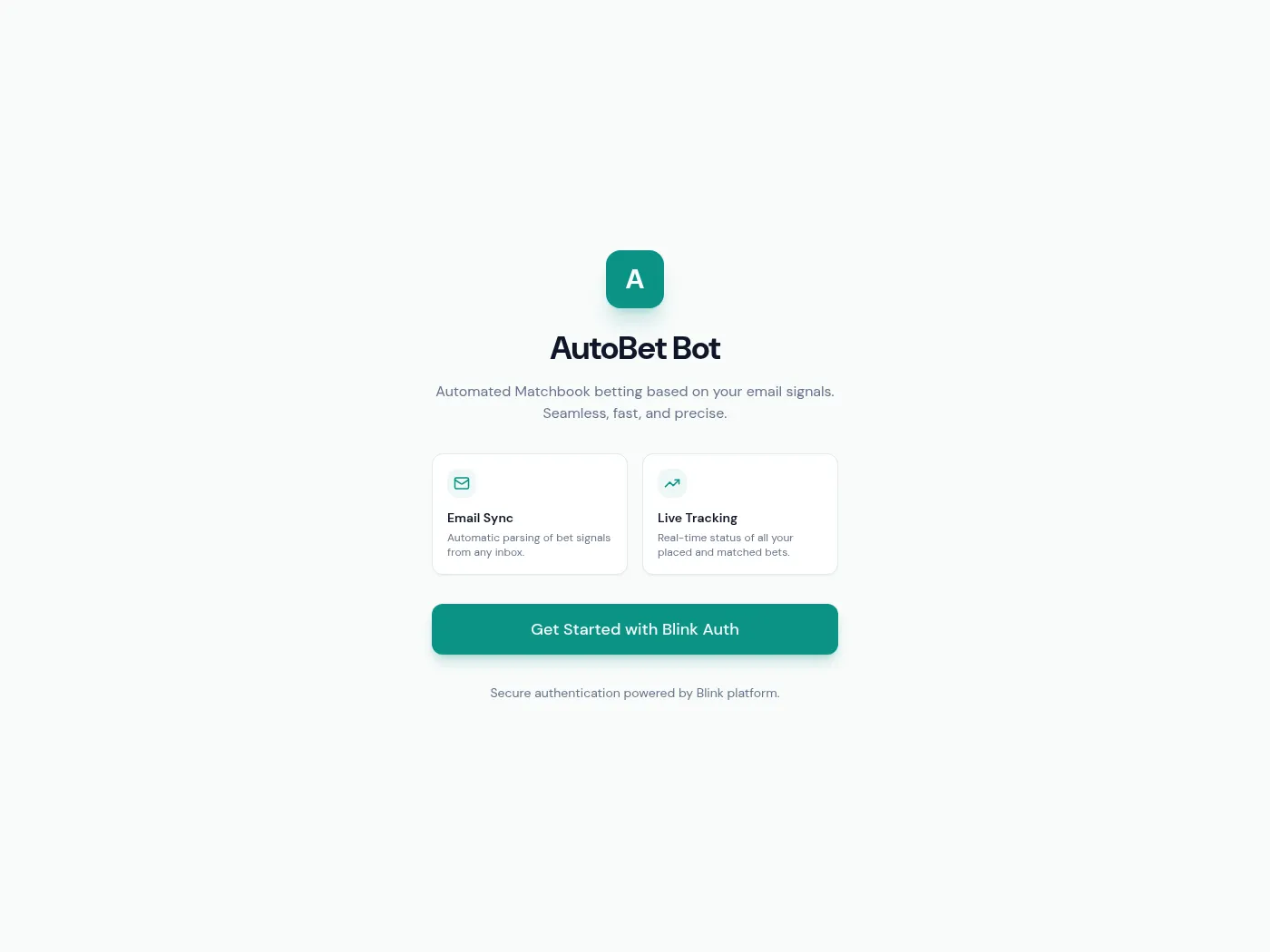 AutoBet Matchbook Bot