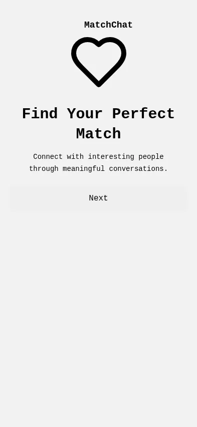 MatchChat App