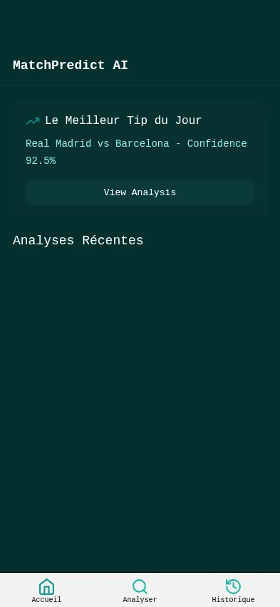MatchPredict AI