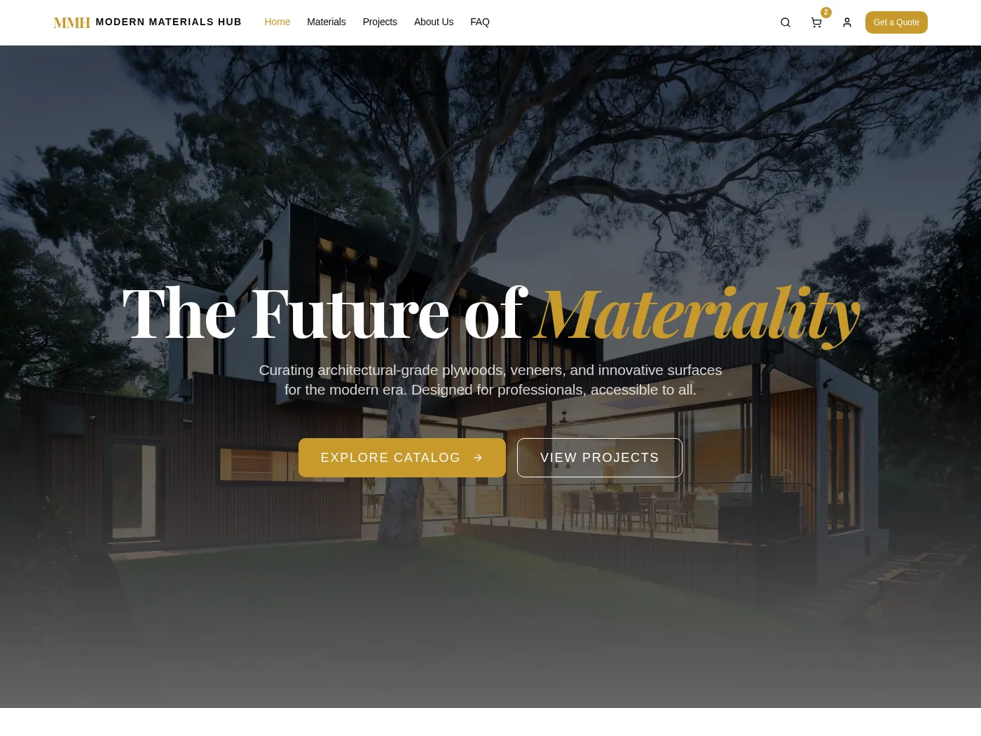 Modern Materials Hub