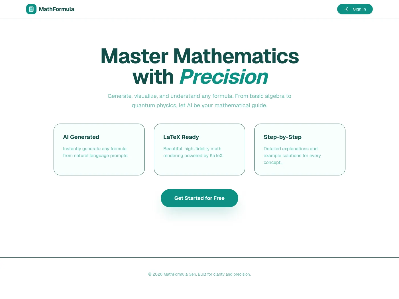 josue Math Formula